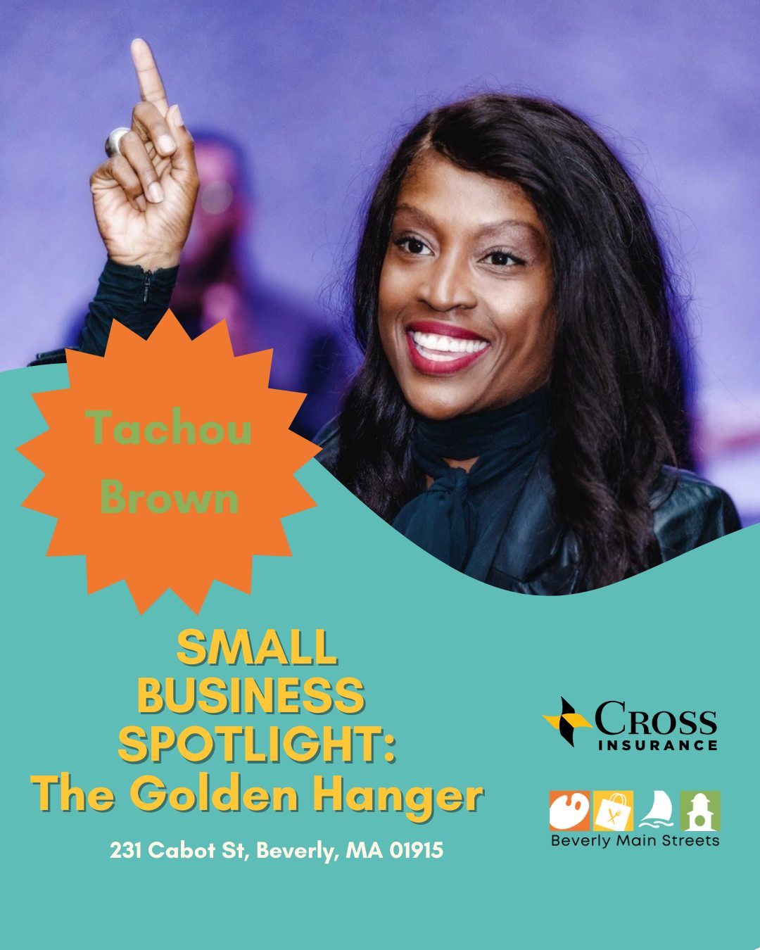 Tachou Brown of The Golden Hanger - Beverly Main Streets