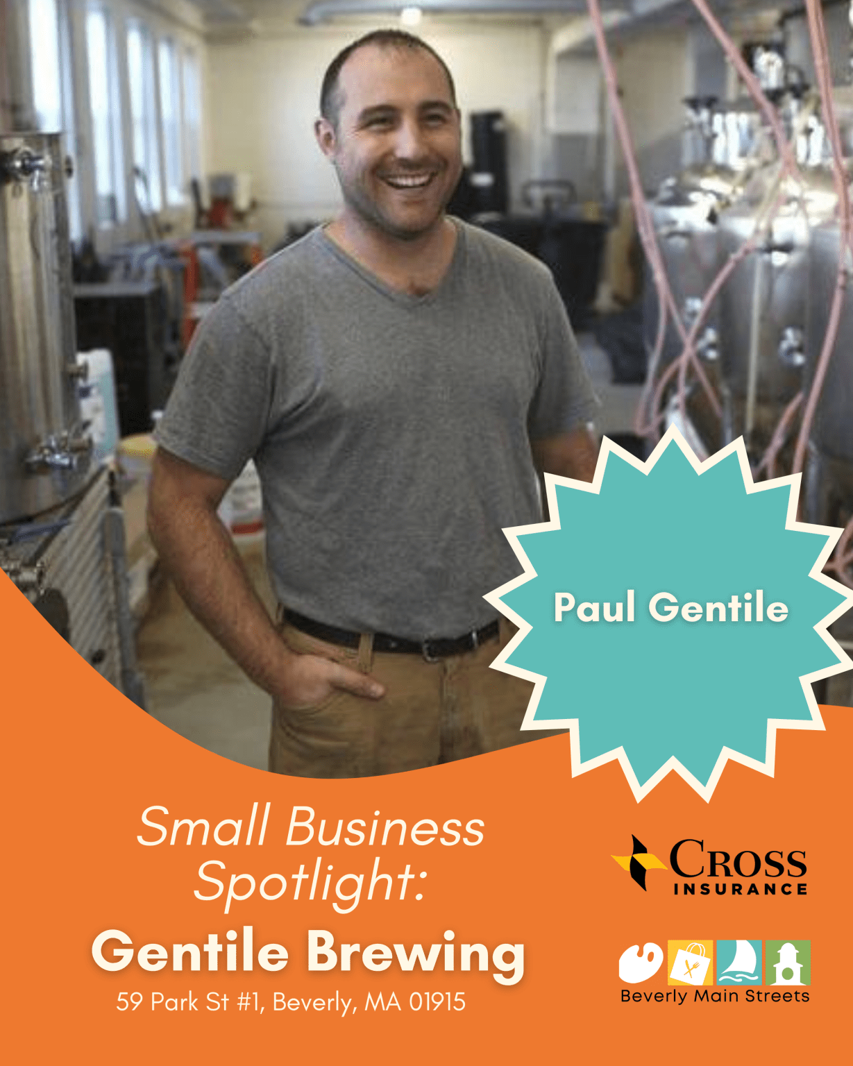 Gentile Brewing Company - Beverly Main Streets